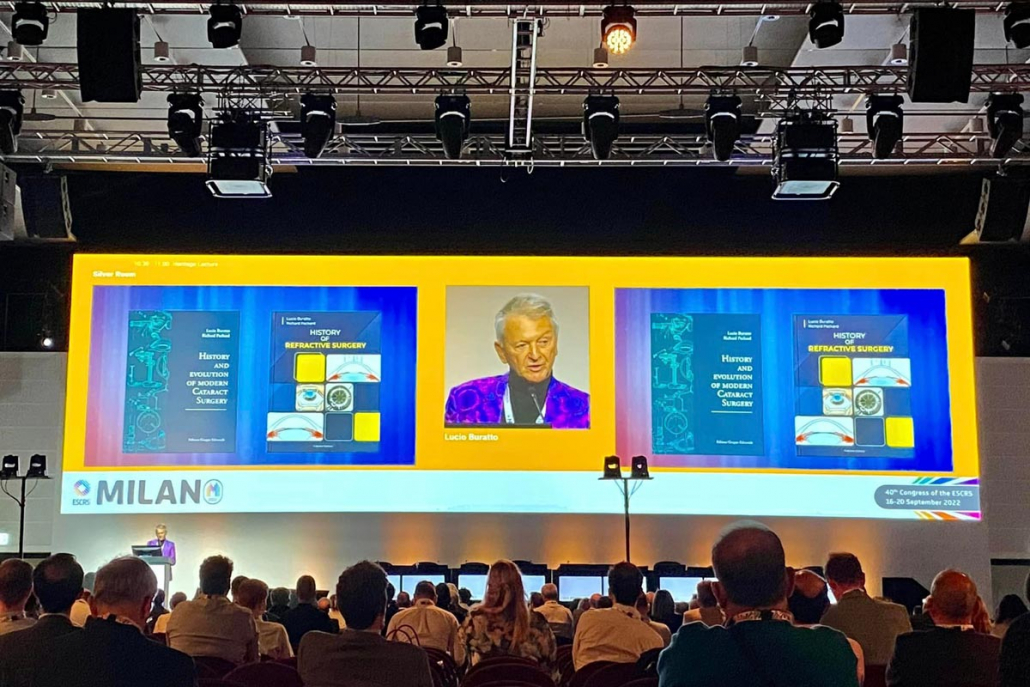 La Heritage Lecture ESCRS 2022 di Lucio Buratto